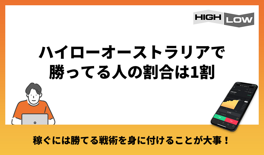 ハイローオーストラリアで勝てない人は必見！勝てる術を伝授 - 海外バイナリーオプション大学